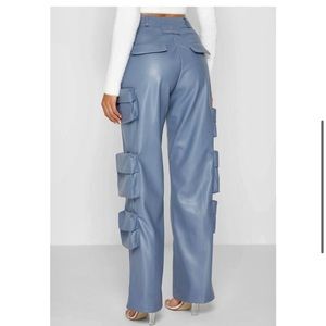 Maniere De Voir | Pants & Jumpsuits | Maniere De Voir Vegan Leather ...